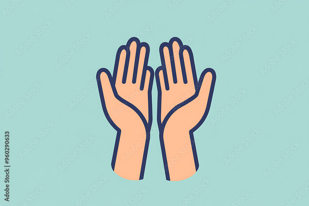 Minimalist support icon, featuring clean lines and simple shapes to ...