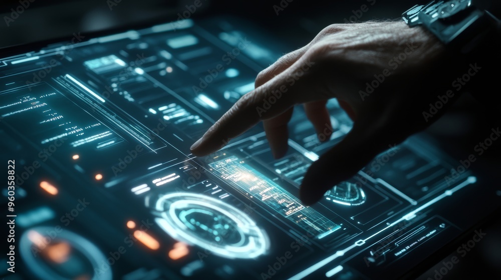Cybersecurity Threat Monitoring on Multi-Touch Interface - Real-Time ...