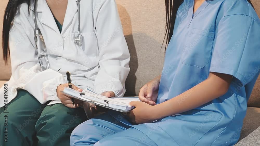 doctor inject vaccine to asian woman, Deltoid muscle injection ...