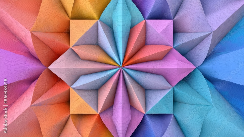 Photo & Art Print Rotational Symmetry in Geometry, Explore the concept ...