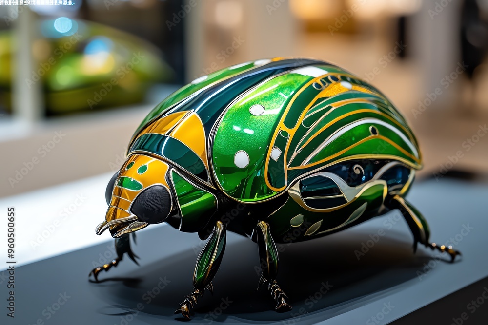 Fotografía Beetles, ancient symbols, revered in history have been ...