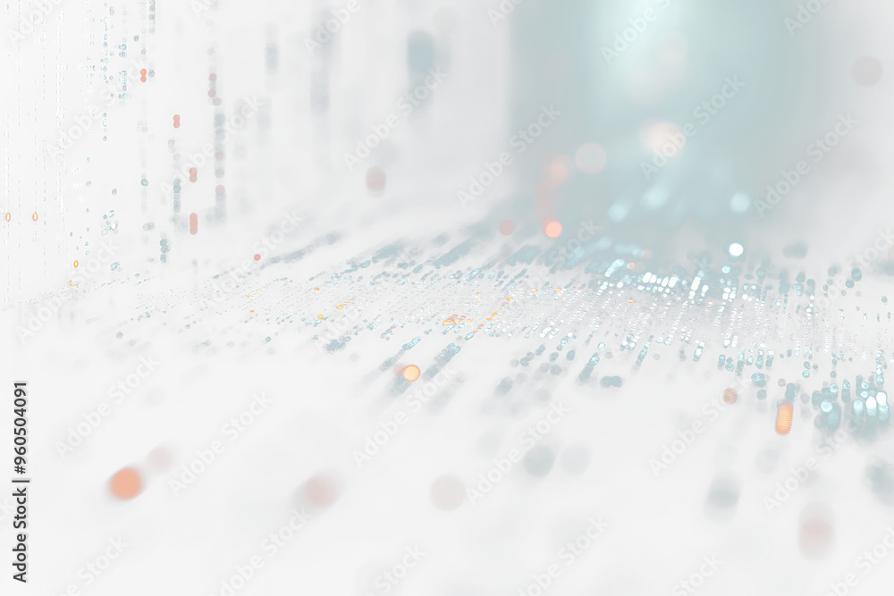 Transparent Computer coding effect, Digital Code Lines Overlay with ...