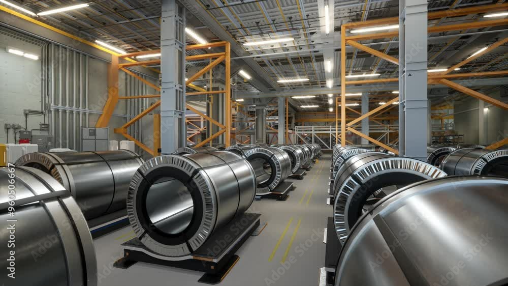 Industrial Workshop And Warehouse For Storage And Distribution Of ...