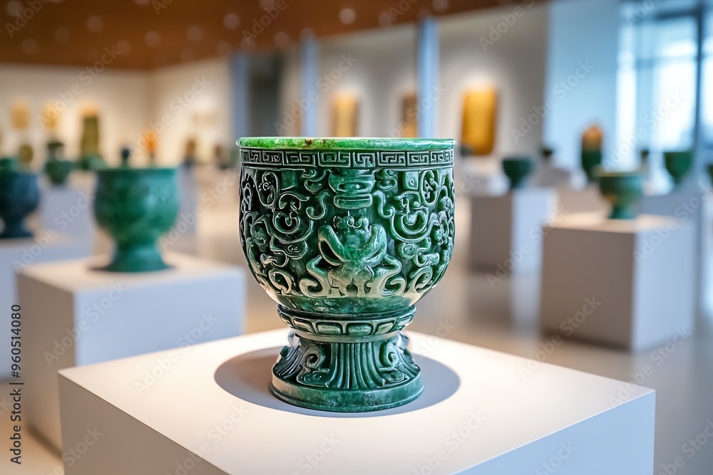 Jade cups, ceremonial vessels, ancient feasts were used in rituals to ...
