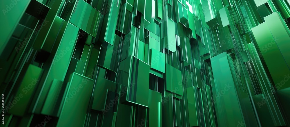 Vertical green background suitable for banners posters social media ...