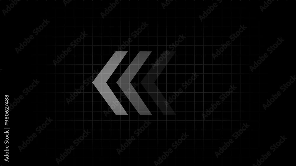 Blinking arrows the right-to-left arrow looping animation direction ...