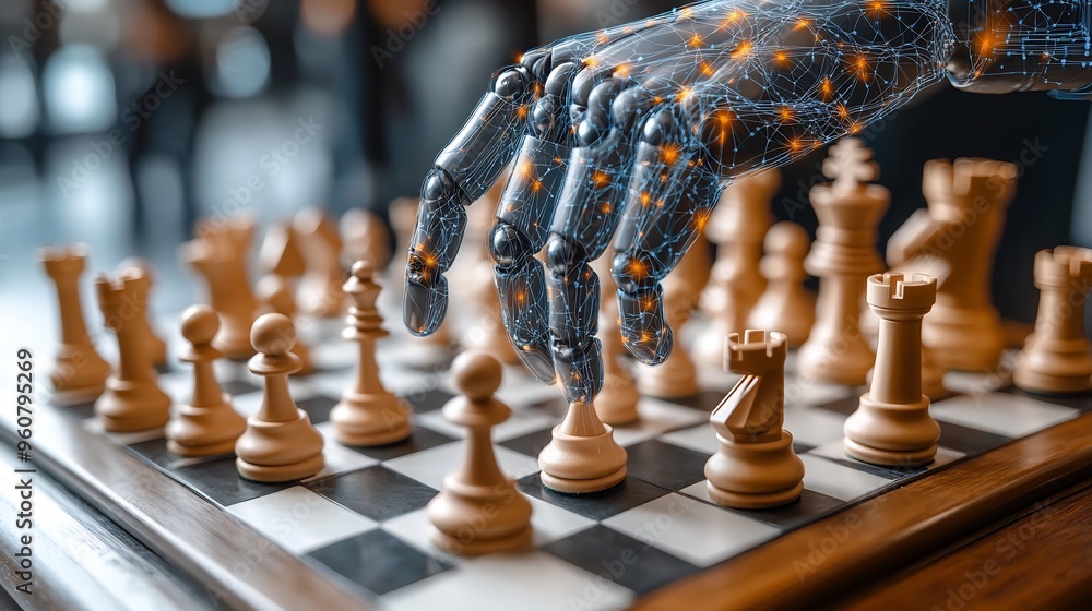 Aidriven robot learning to play chess against itself visualizing neural ...