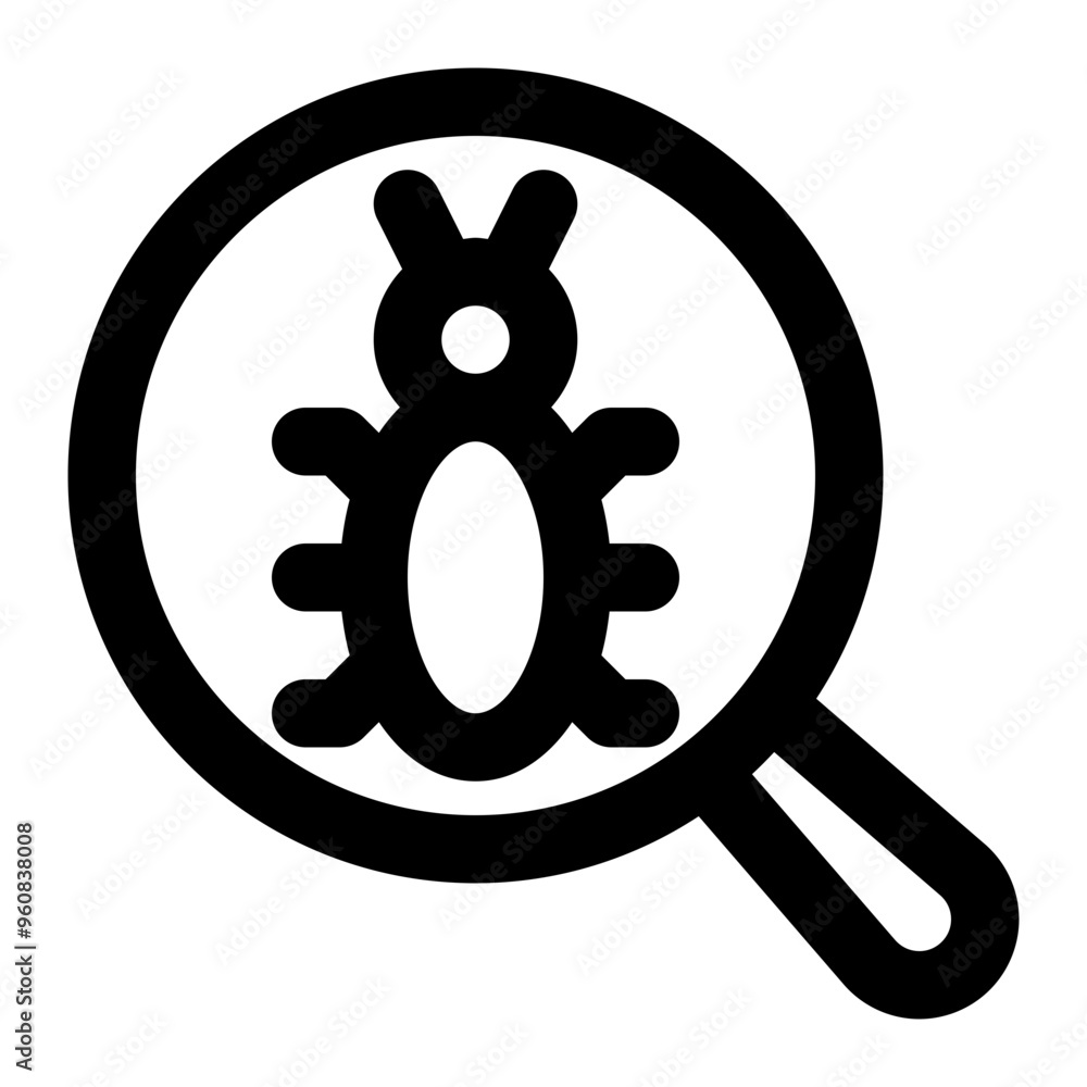 debug, debugging, bug, programming, information technology outline icon ...