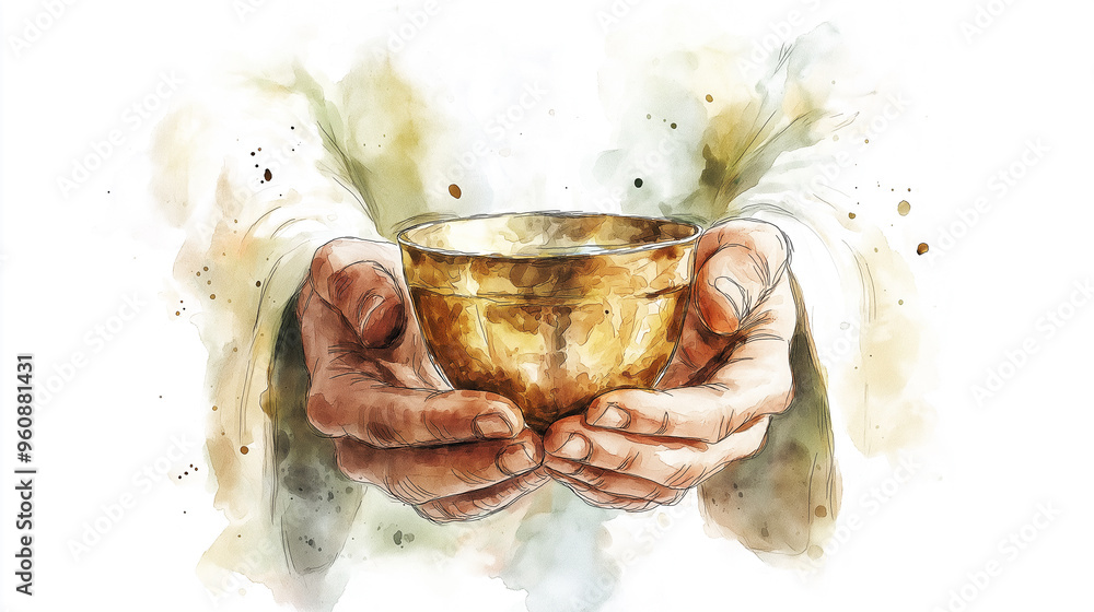 Communion sacred sacrament where believers partake of bread and wine ...