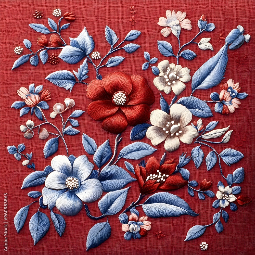 Miao Silver Embroidery Pattern A pattern found in the traditional ...