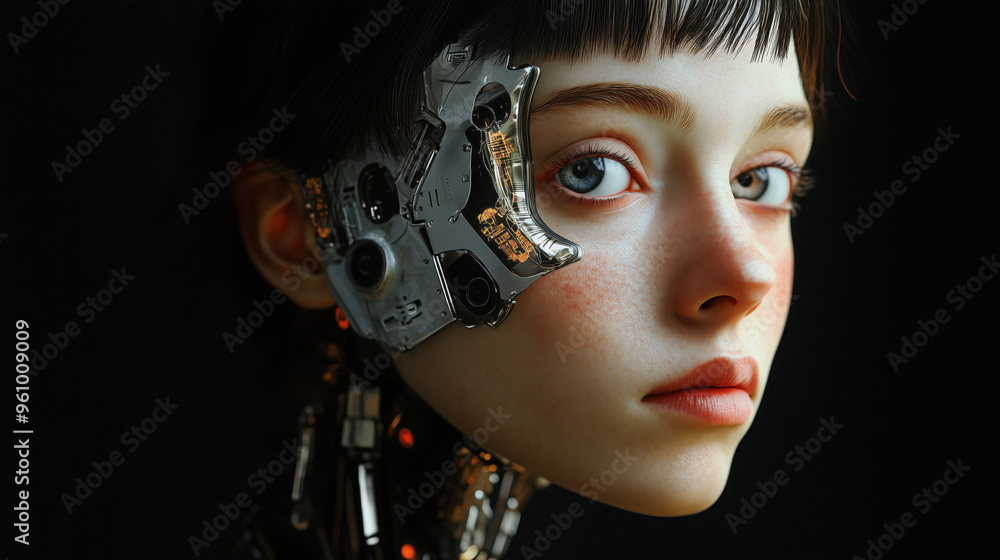 cyborg, artificial intelligence, robot, android, humanoid, bionic ...
