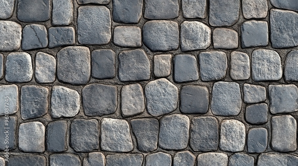 Realistic Top View of Paving Stone Texture. Detailed Surface with ...