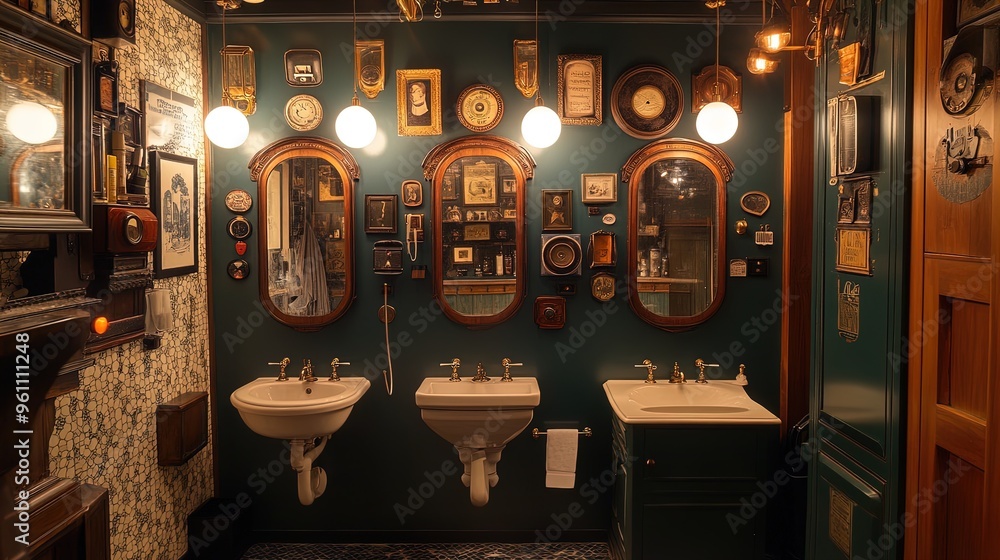 Explore a Unique Mini-Museum Bathroom: An Artful Escape with Themed ...