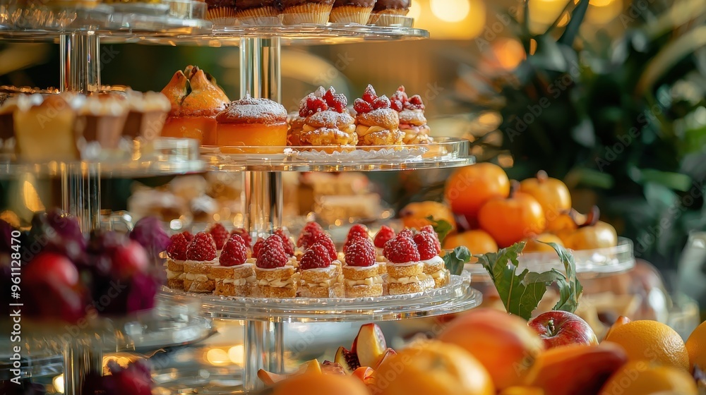 there is an autumn atmosphere, there is an exquisite afternoon tea ...