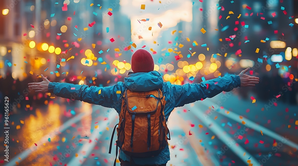 Person crossing a finish line, symbolizing achieving financial freedom ...