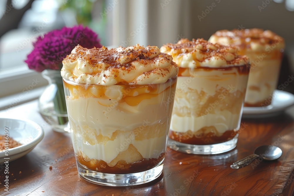 Peru: Suspiro de Limea A sweet, creamy dessert made with condensed milk ...