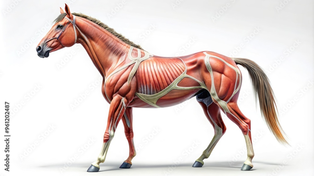 High-Resolution Stock Photo Depicting The Detailed External Anatomy Of ...