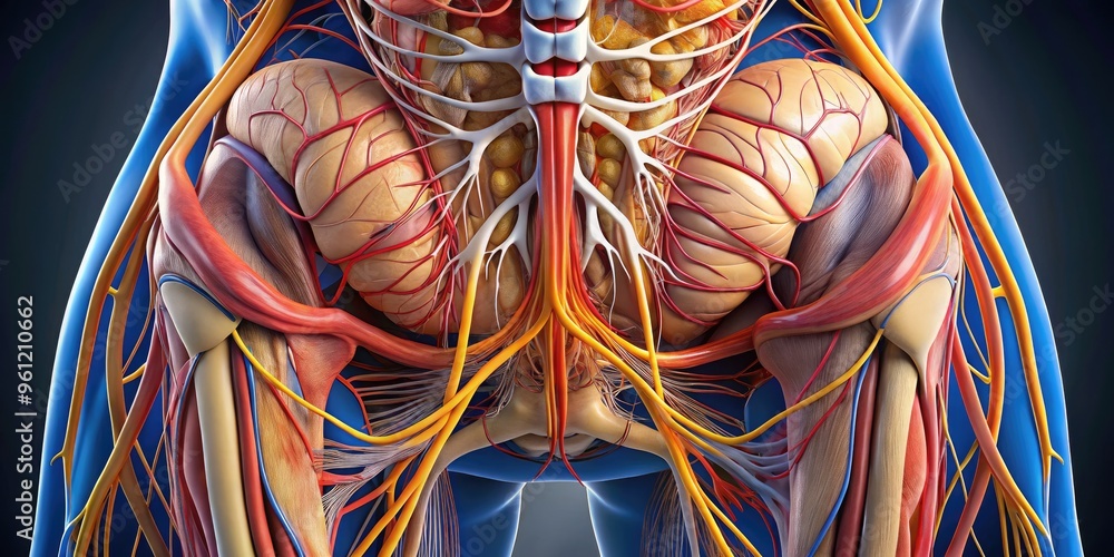 Intricate Internal Structures And Connective Tissues Of The Pelvis ...