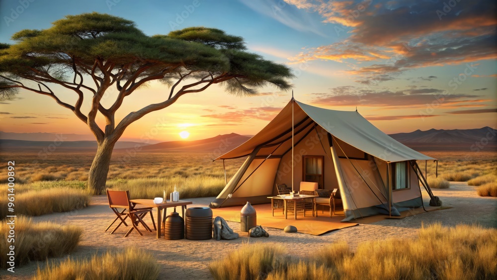 Experience the thrill of an African safari adventure as you trek ...