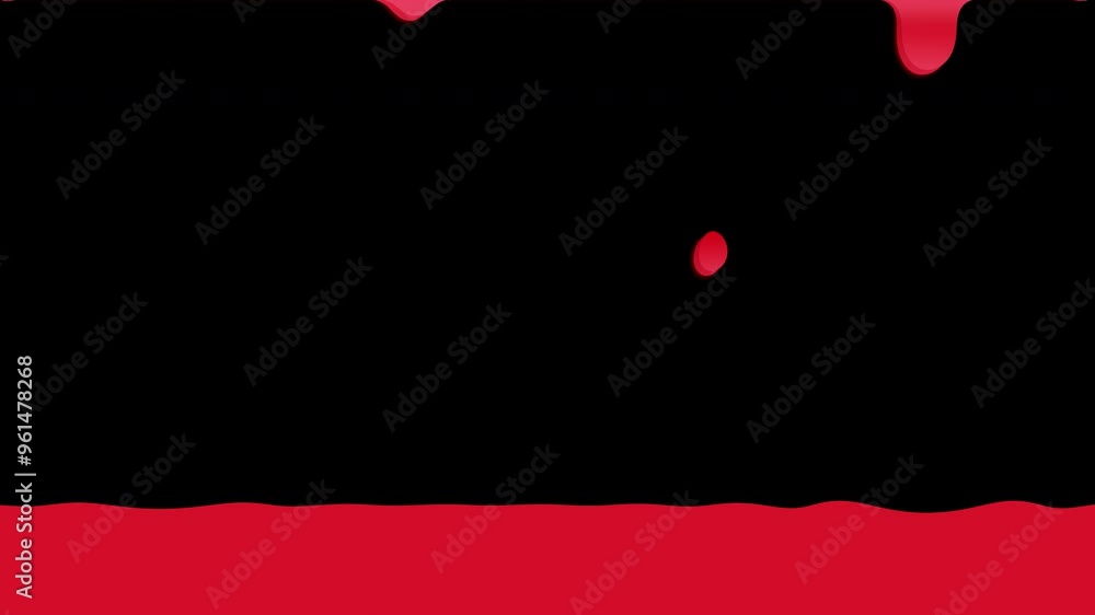 Strawberry ice cream melted animation. Cream melted animation. Sweet ...