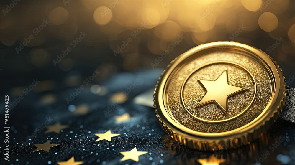 A quality assurance certificate with a gold seal, symbolizing ...
