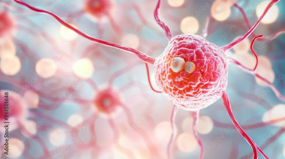 Motor endplate, muscle cell synapse with motor neuron ...