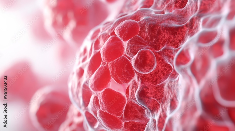 Muscle cell culture, in vitro growth of muscle cells, laboratory ...