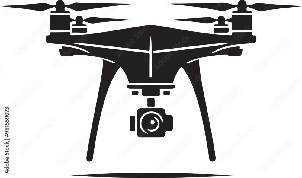 drone vector art,graphics drone icon set,vintage illustration drone ...