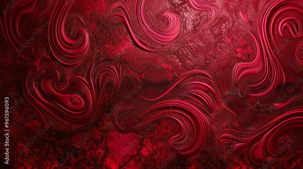 elegant wine red velvet background with swirl texture, luxurious and ...