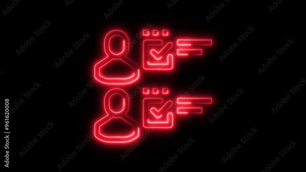 neon, help, icon, video, HD, assistance, support, glowing, black ...
