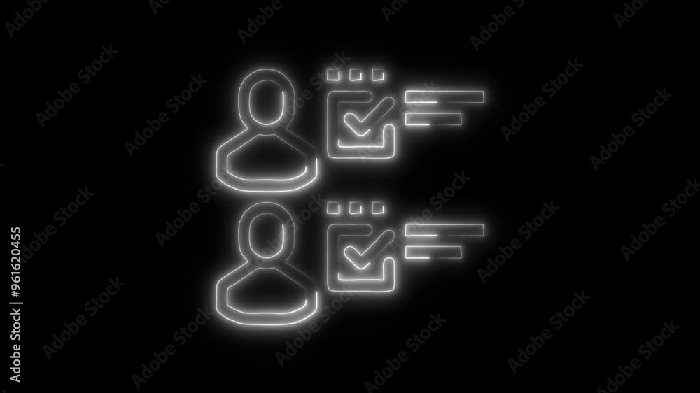 neon, help, icon, video, HD, assistance, support, glowing, black ...