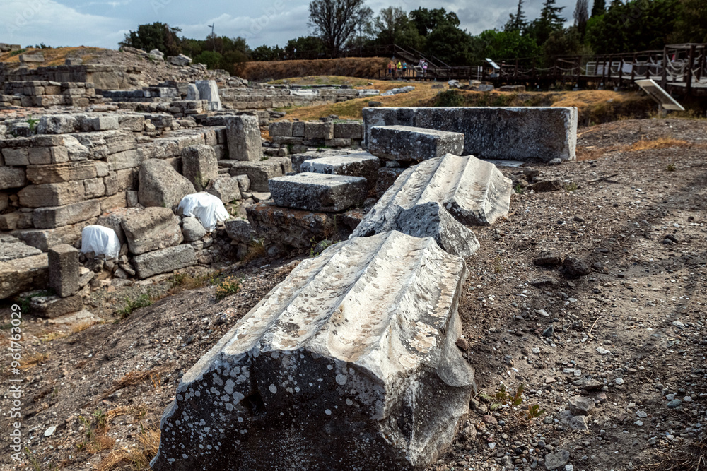 Troy is one of the most famous ancient cities in the world. The 9 ...