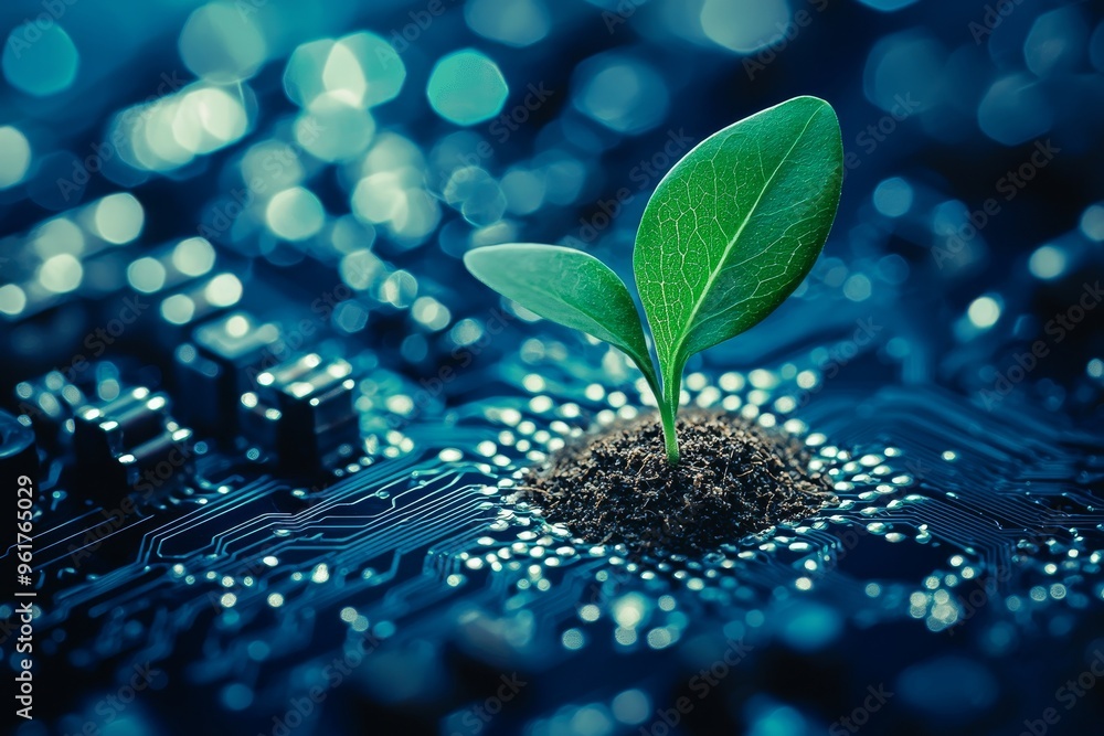 Sustainable Seed Planting and Digital Technology Fusion in UHD Image ...