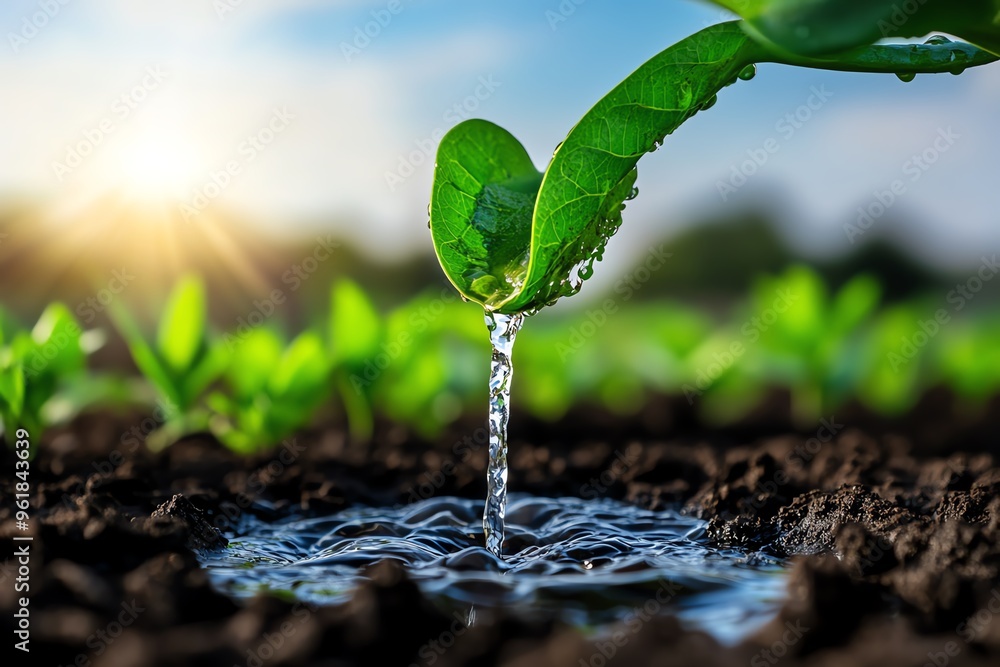 Agriculture, water conservation, efficient use employs methods like ...