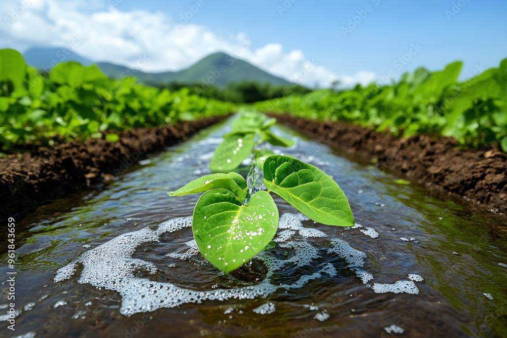 Agriculture, water conservation, efficient use employs methods like ...