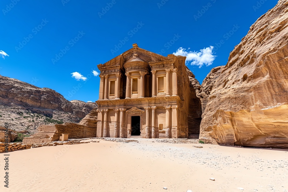 Ad Deir, Petra's crown jewel, pinnacle of architecture stands as one of ...