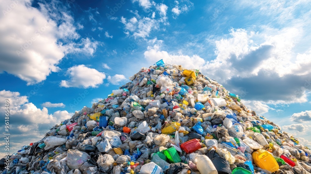 Piles of plastic waste are piling up and causing environmental ...
