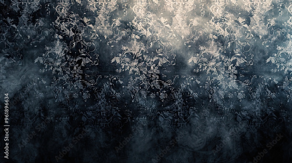 Gothic background with dark lace overlays smoky textures and ethereal ...