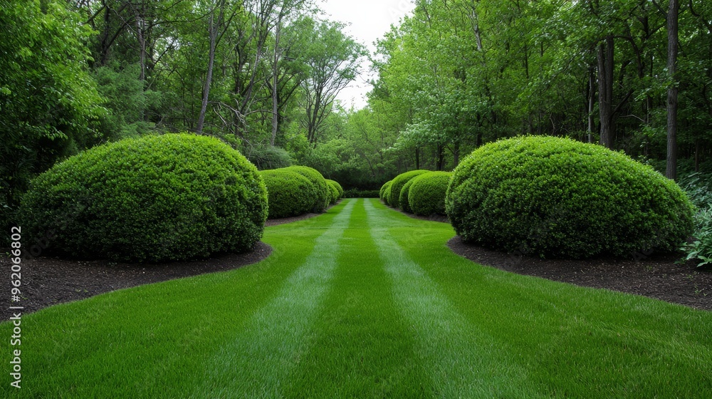 Symmetry in Minimalist Landscaping, Explore how symmetrical layouts in ...