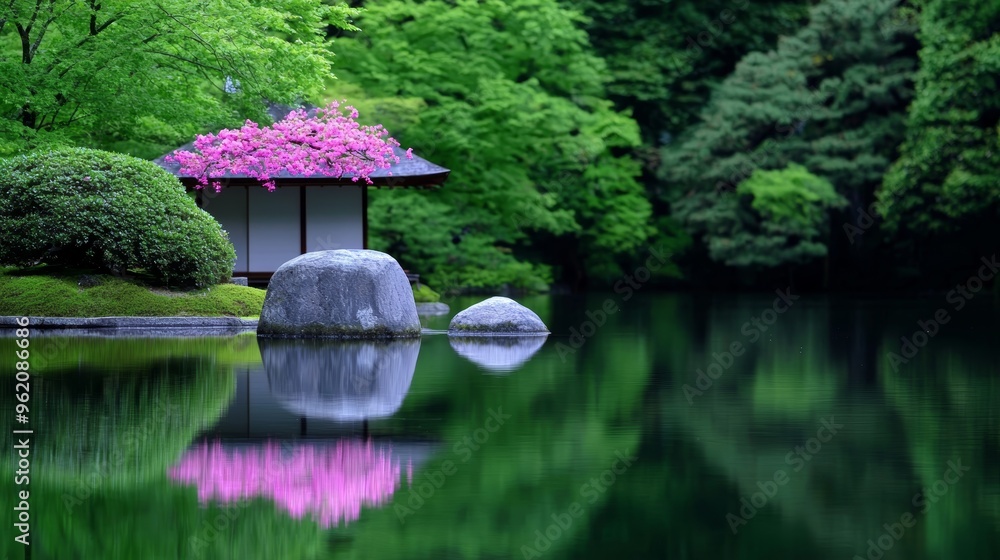 Symmetry in Japanese Pavilions and Tea Garden Structures, Analyze the ...