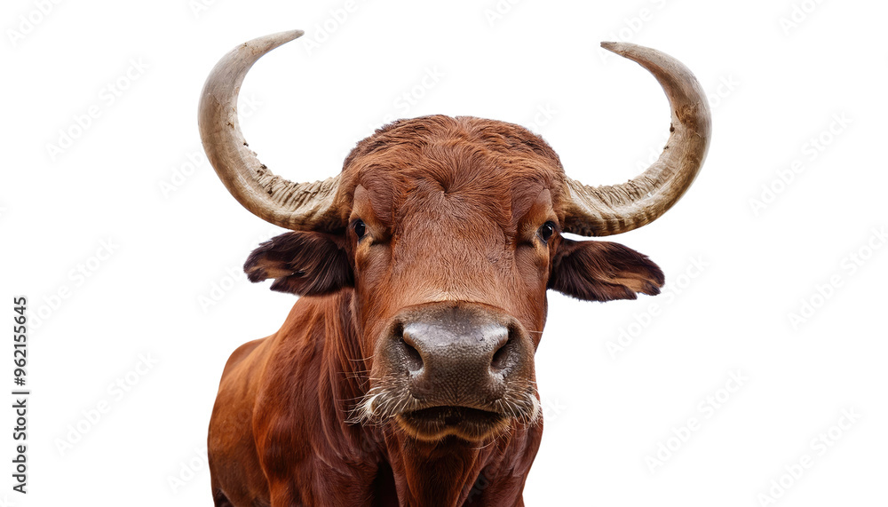 Pride of the Herd Bull Standing, Majestic and Dominant Cattle, Powerful ...