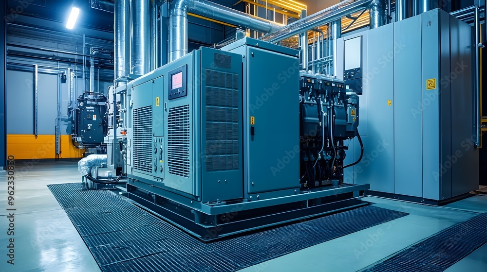 High Voltage Transformer A high-voltage transformer sitting outside an ...