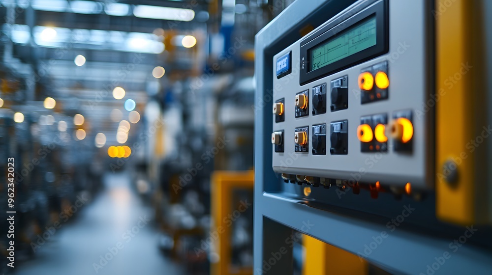 Lighting System with Control Panel A lighting control panel managing ...