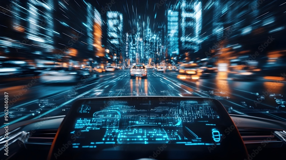 Holographic visualization depicting the and functions of AI powered ... Holographic visualization depicting the and functions of AI powered ...