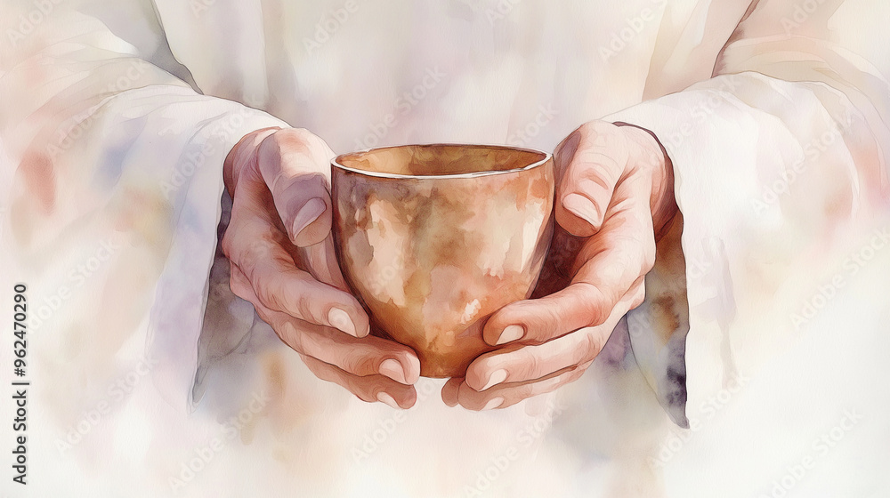 Communion sacred sacrament where believers partake of bread and wine ...