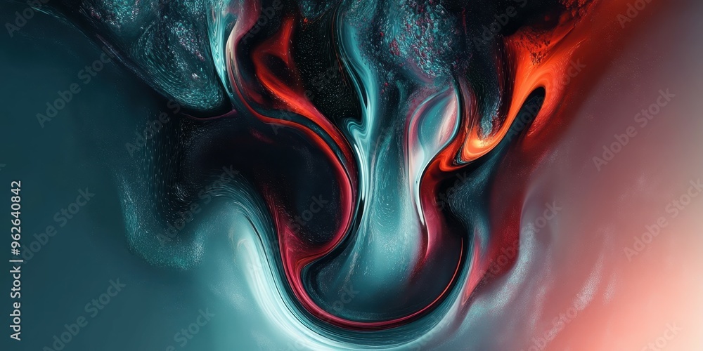 abstract liquid flow, fluid dynamics, metallic sheen, iridescent ... abstract liquid flow, fluid dynamics, metallic sheen, iridescent ...