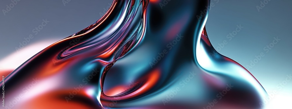 abstract liquid flow, fluid dynamics, metallic sheen, iridescent ... abstract liquid flow, fluid dynamics, metallic sheen, iridescent ...