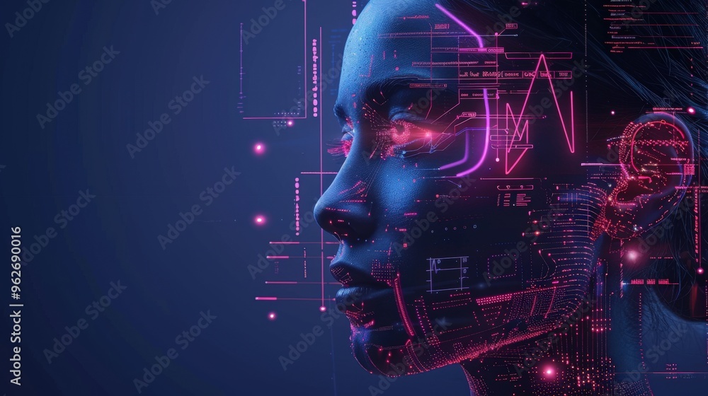A dynamic image of a person using a new generation of AI-driven ...