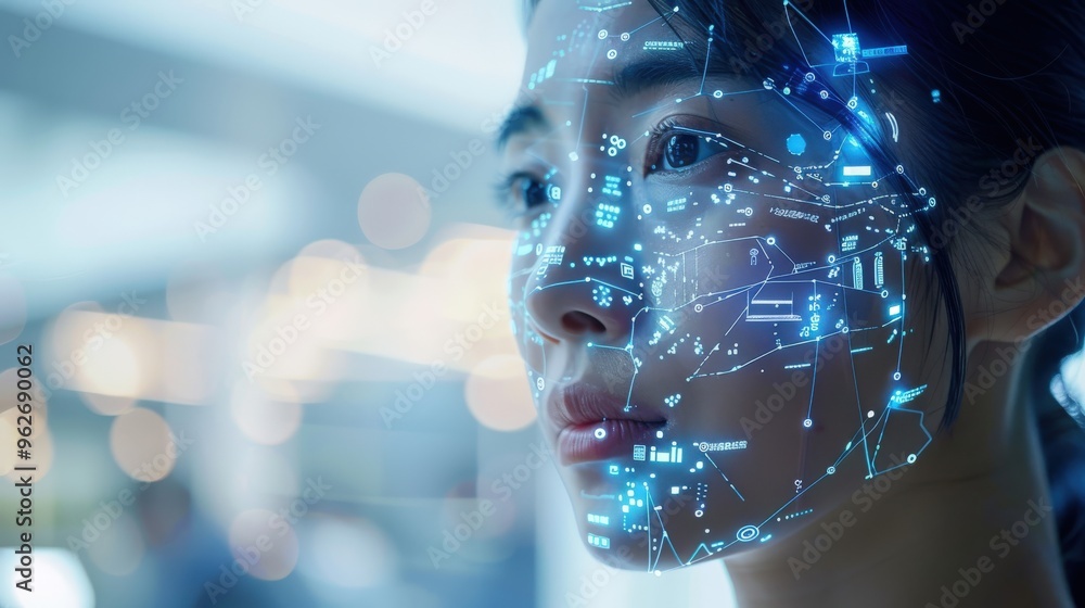 A dynamic image of a person using a new generation of AI-driven ...