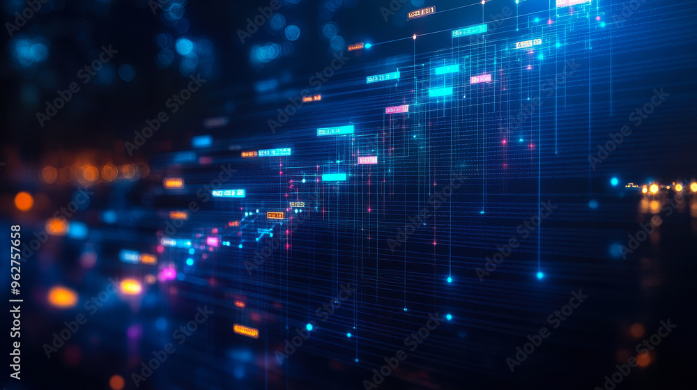 Project Managers Analyzing Critical Path with AI Visualization ...
